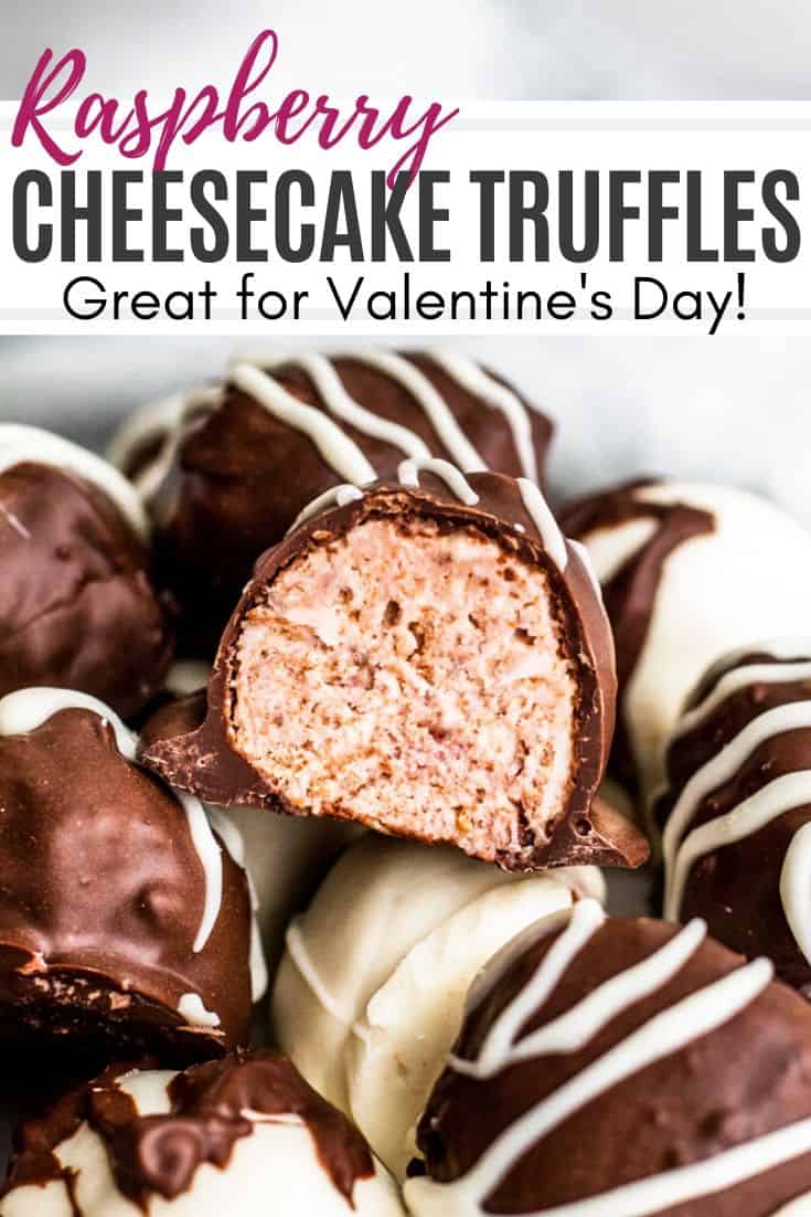 Raspberry Truffles Recipe with White Chocolate - Erhardts Eat