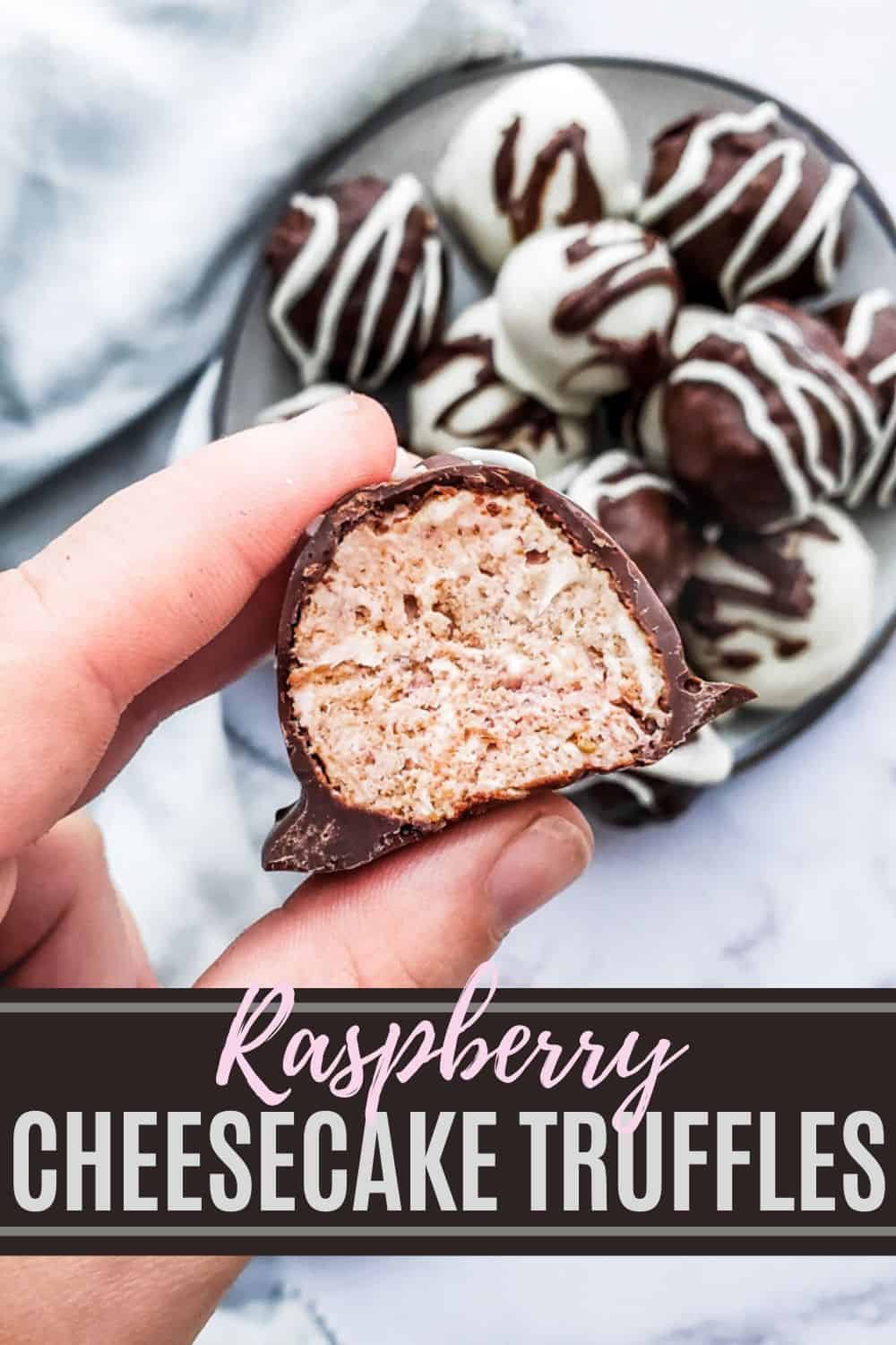 Raspberry Truffles Recipe with White Chocolate - Erhardts Eat