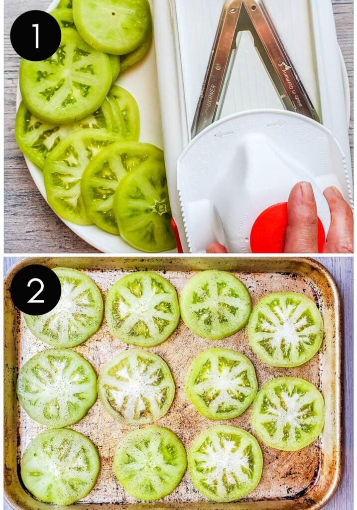 Grandma's Southern Fried Green Tomatoes Recipe - Erhardts Eat