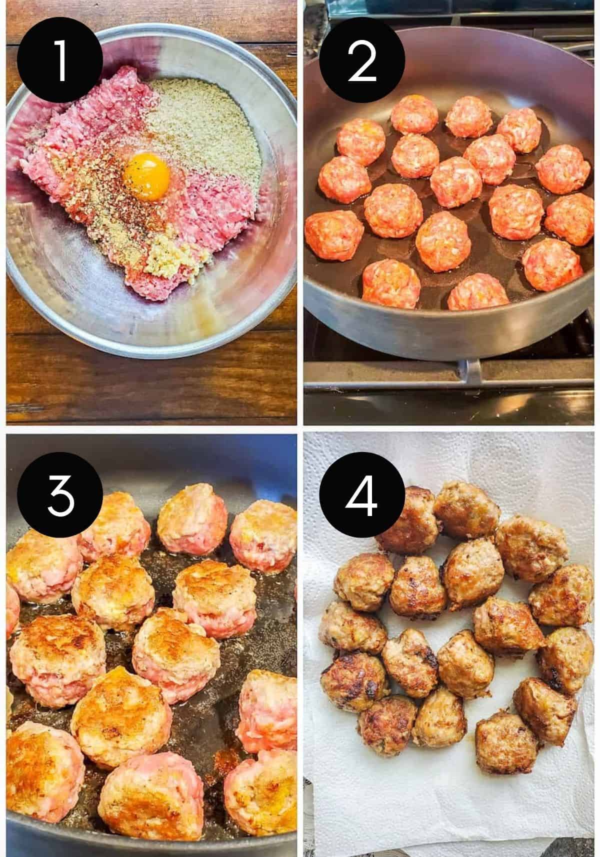 Spicy Asian Pork Meatballs Recipe - Erhardts Eat