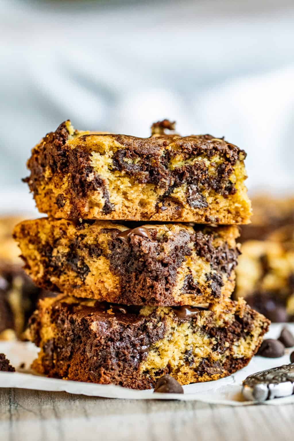 Brookies Recipe (Chocolate Chip Cookie and Brownie Bars) - Erhardts Eat