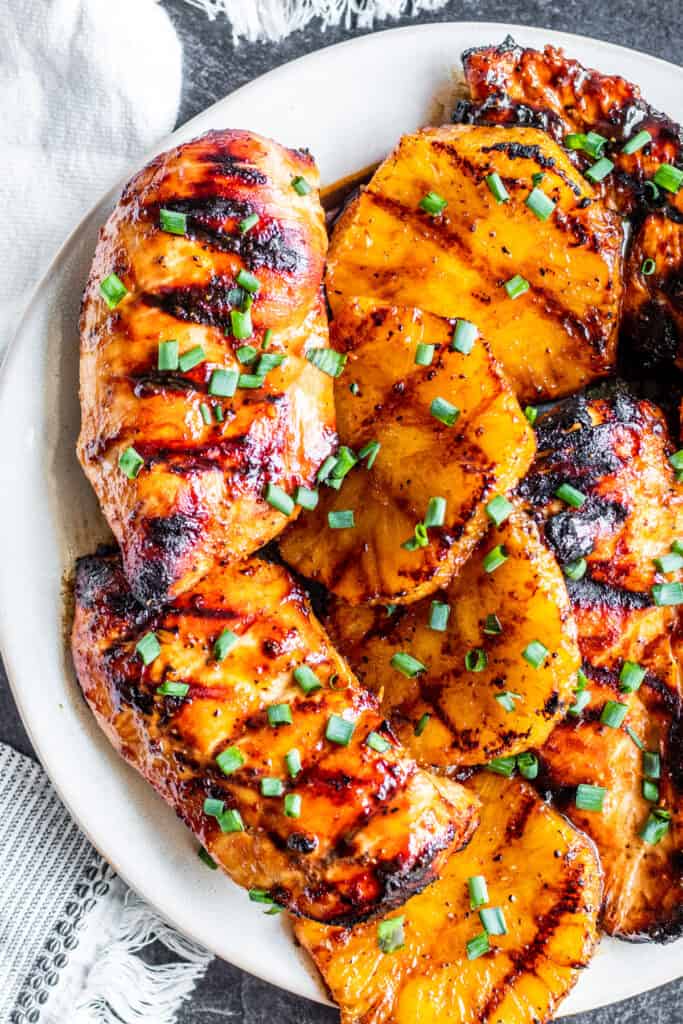Grilled Hawaiian BBQ Chicken Recipe - Erhardts Eat