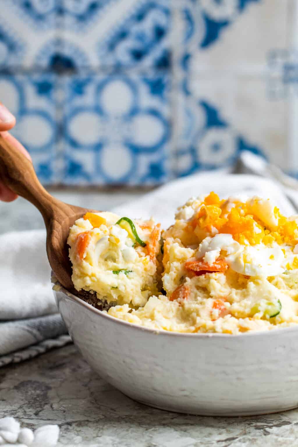Japanese Style Potato Salad Recipe - Erhardts Eat