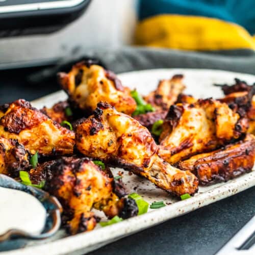 Air Fryer Ranch Chicken Wings - Erhardts Eat